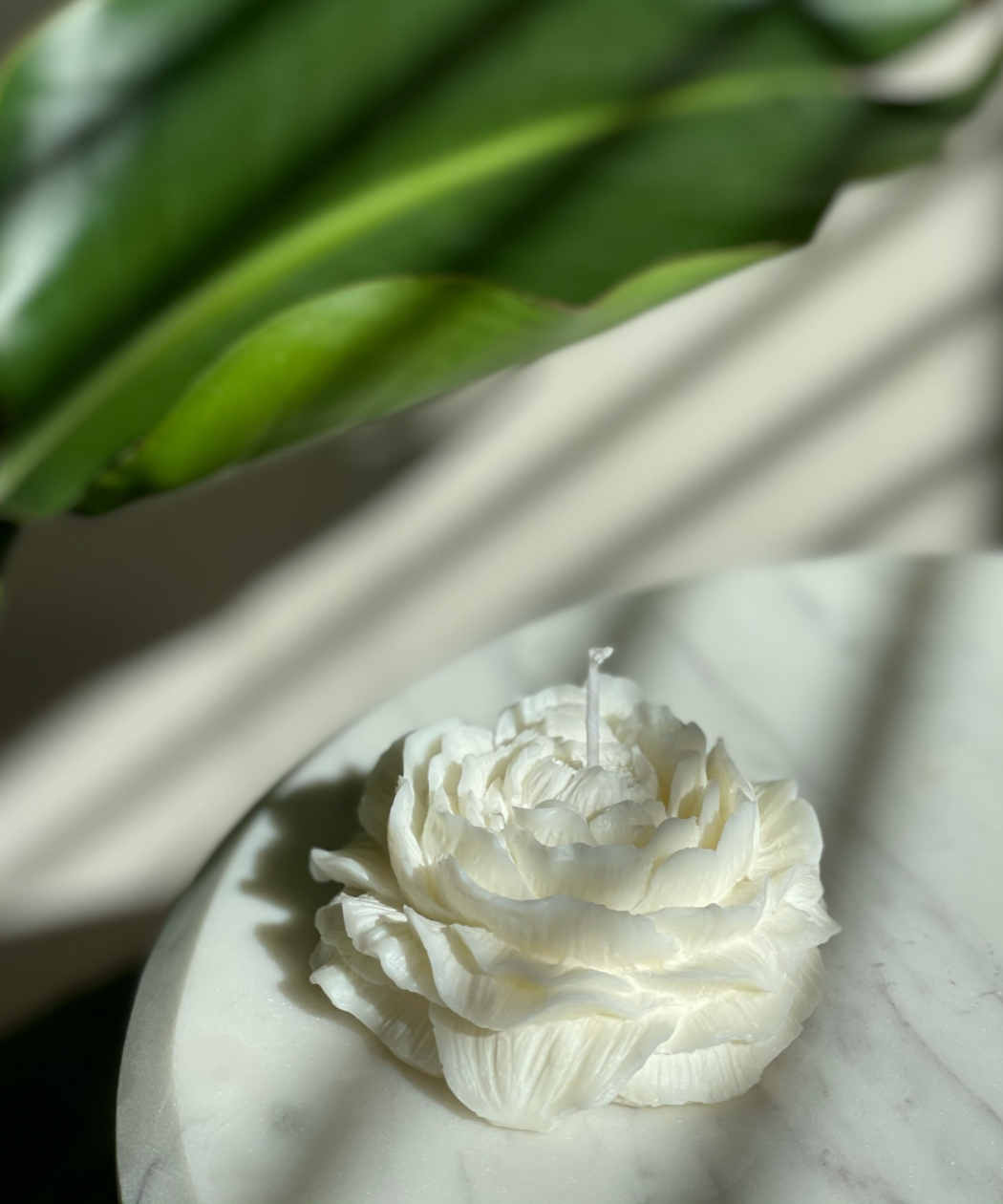Peony Flower Sculpture Candle - PEONY
